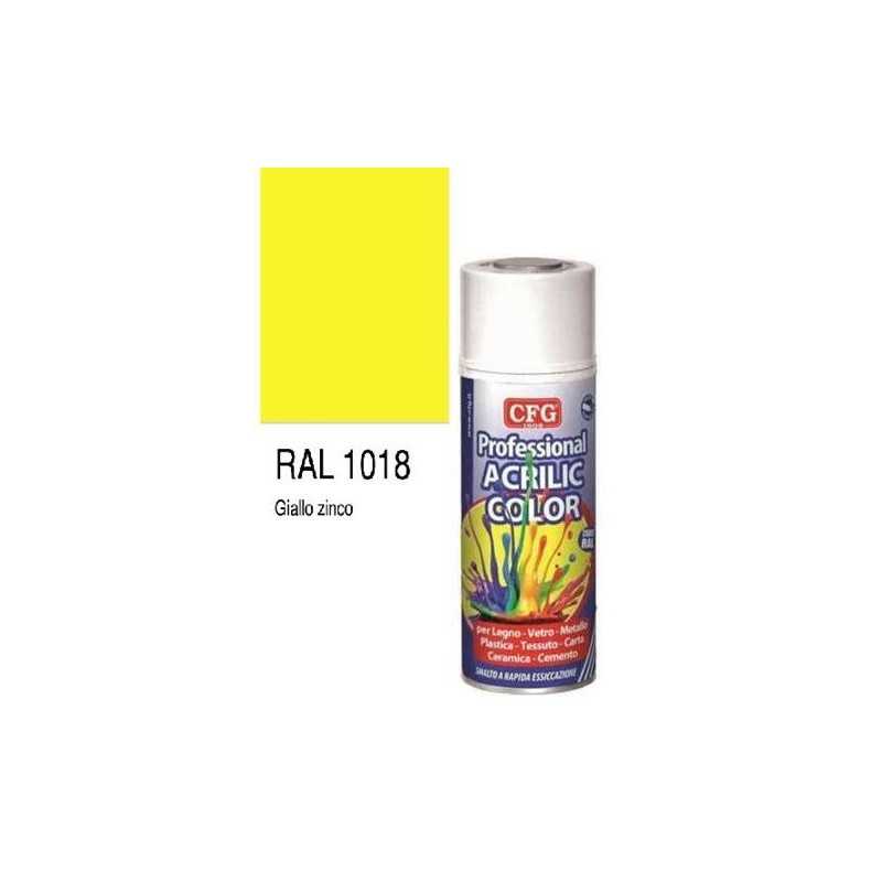 Acrilic color cfg - giallo zinco - ml.400