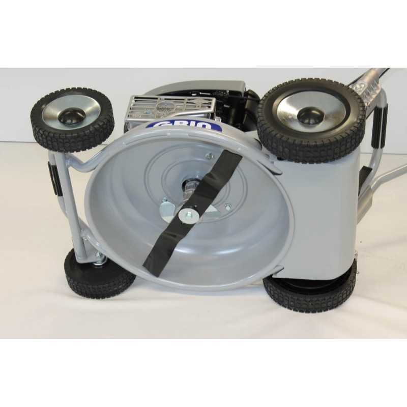 GRIN HM46A self-propelled lawn mower with optional