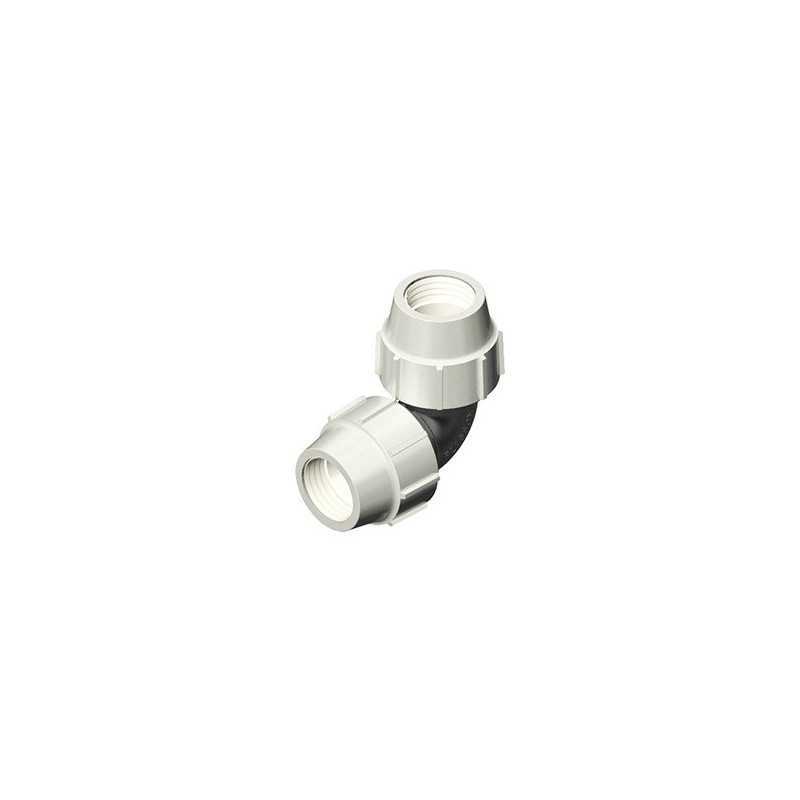 90Â ° elbow for polyethylene diam. 25