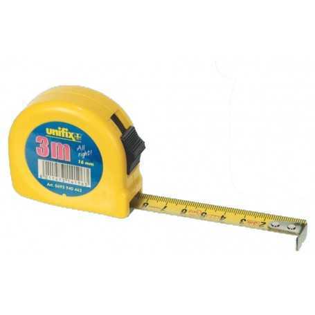 Flexometer tajima Unifix - mt. 7x25 - professional